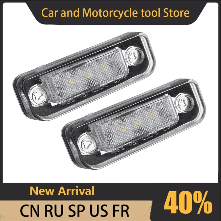 หลอดไฟ LED ใบอนุญาต Light ข้อผิดพลาดฟรีสำหรับ Mercedes Benz W203 5D ...