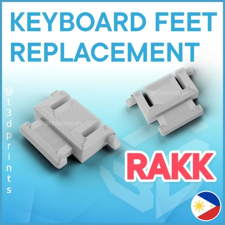 2pcs Keyboard Feet Leg Stand Replacement for Rakk Lam Ang Pro/Lite ...
