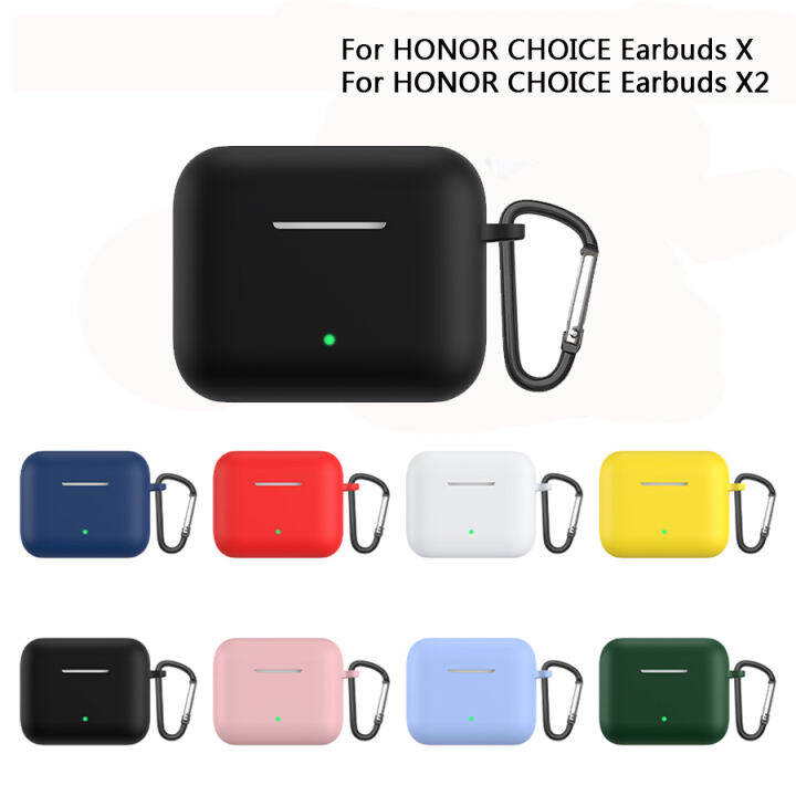 【2023】เคสป้องกันสำหรับหูฟัง Honor Choice X2ซิลิโคนอ่อนนุ่มฝาครอบป้องกัน ...