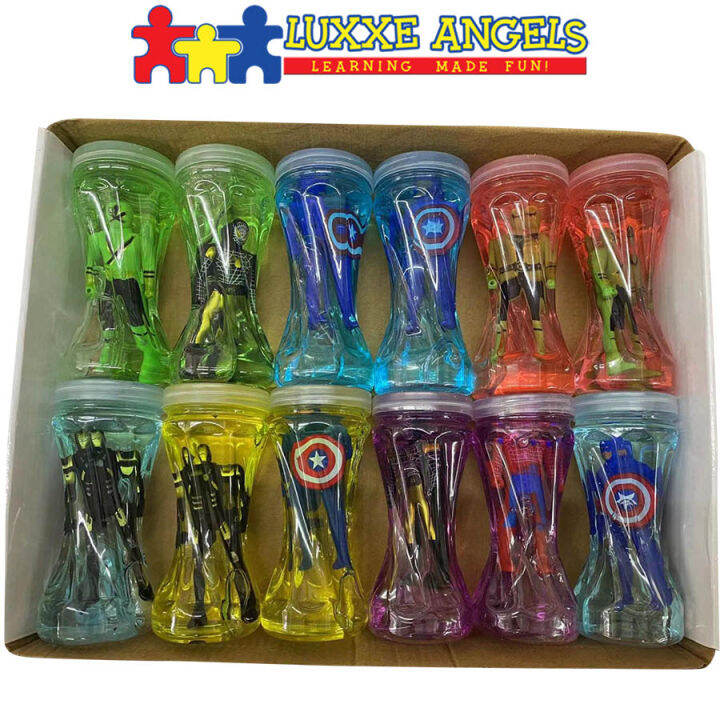 Luxxe Angels Hero Crystal Slime Color and Design may Vary 1 pc per ...