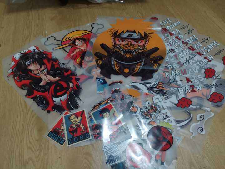 SABLON SETRIKA || SABLON DTF || SABLON DESAIN ANIME || SABLON KAOS ...