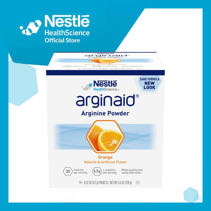 Arginaid Arginine Powder Orange 14 x 9.2g | Lazada Singapore