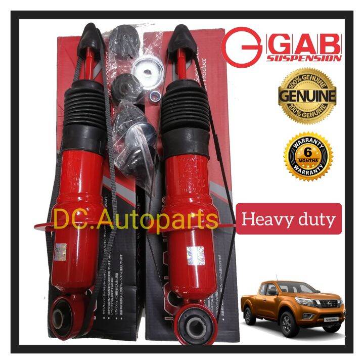 ORIGINAL GAB SUPER-R ( SUPER-R HEAVY DUTY ) NAVARA D40 NP300 D23 FRONT OR REAR ABSORBER | Lazada