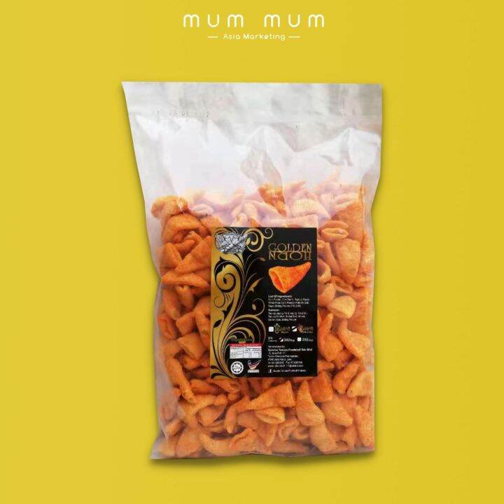 [READY STOCK] Spicy/ Cheese Golden Horn snack/corn snacks/kerepek/ 100% ...