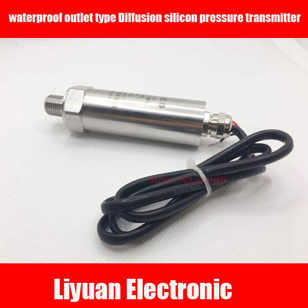 Diffusion Silicon Pressure Transmitterwaterproof Outlet Type Pressure Sensor 4 20ma0 5v0 10v 