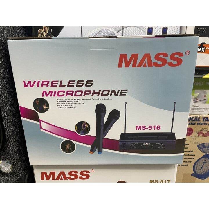 Hot osiicn MASS Wireless Microphone MS-516 | Lazada PH