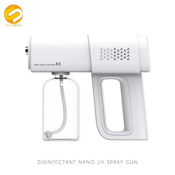 K5 Nano Spray Gun Wireless Rechargeable Handheld Portable Disinfection ...