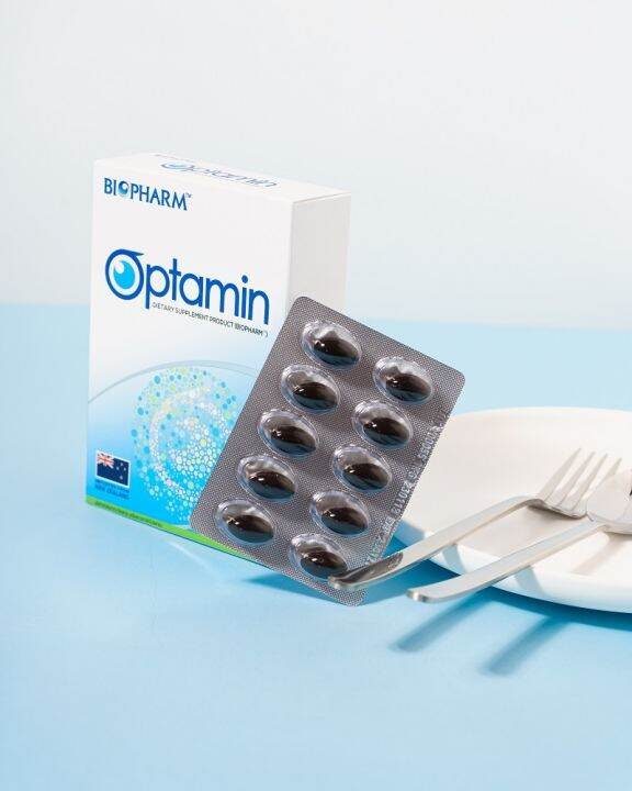 Optamin Biopharm 30 เม็ด อาหารเสริมตาแห้ง (🎁ของแถมทุกกล่อง) | Lazada.co.th