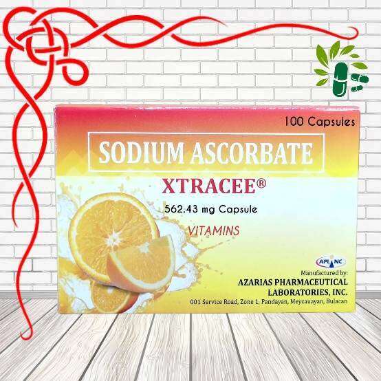 XTRACEE (Ascorbic Acid as Sodium Ascorbate) 100 Capsules | Lazada PH