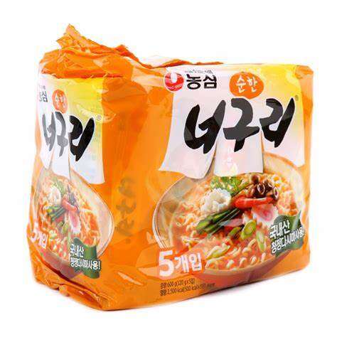 Nongshim Neugori mild seafood 120g*5 | Lazada PH