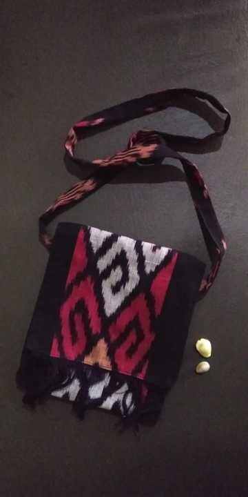 Tas Selempang Tenun Mini Tas Etnik Lombok Toraja dengan Penutup ...