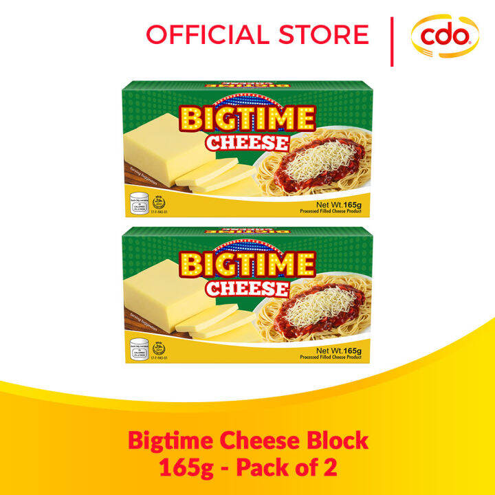 CDO BIGTIME Cheese 165g - Pack of 2 | Lazada PH