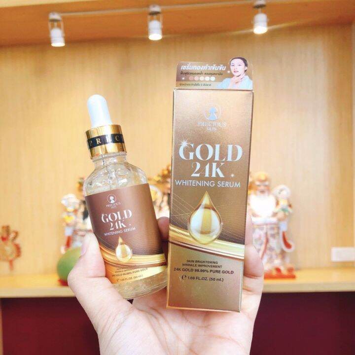 PRECIOUS SKIN GOLD 24K WHITENING SERUM THAILAND | Lazada Indonesia
