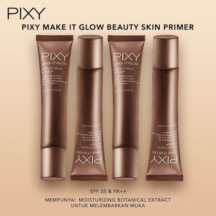 PIXY Beauty Skin Primer 25ml ( pixy make it glow MIG primer base make ...