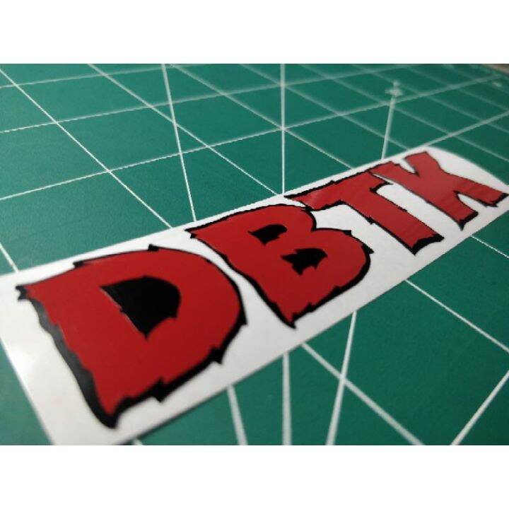 dbtk vinyl machine cut sticker | Lazada PH