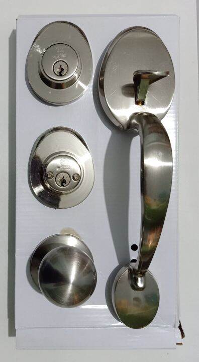 Entrance Main Door Handle Dual Lockset with Deadbolt Jenex | Lazada PH