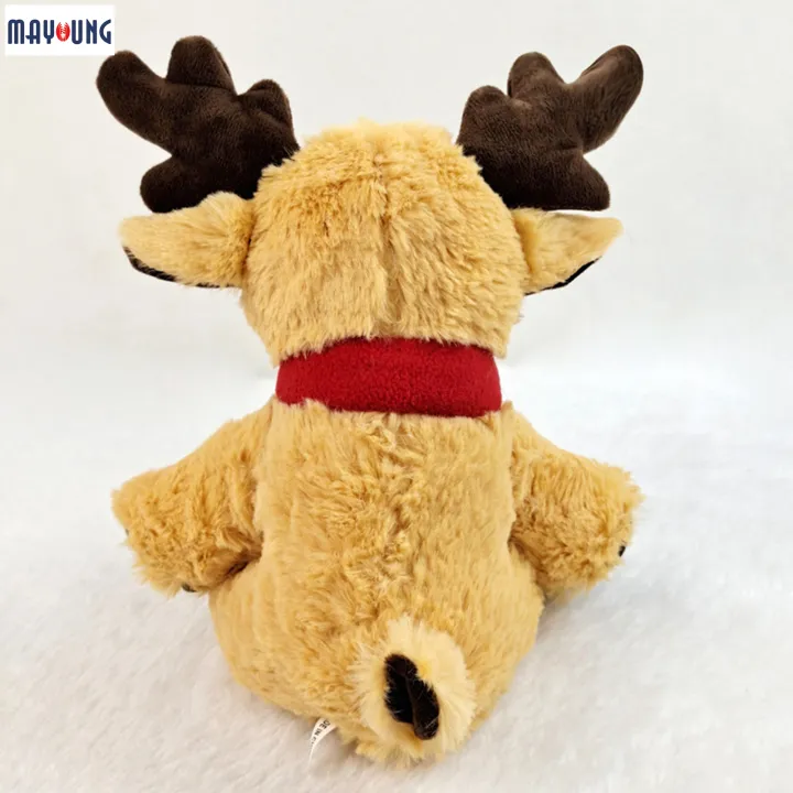 Mayoung คริสต์มาสกวางตุ๊กตาตุ๊กตาตกแต่งคริสต์มาสตุ๊กตาของเล่นตุ๊กตา ...