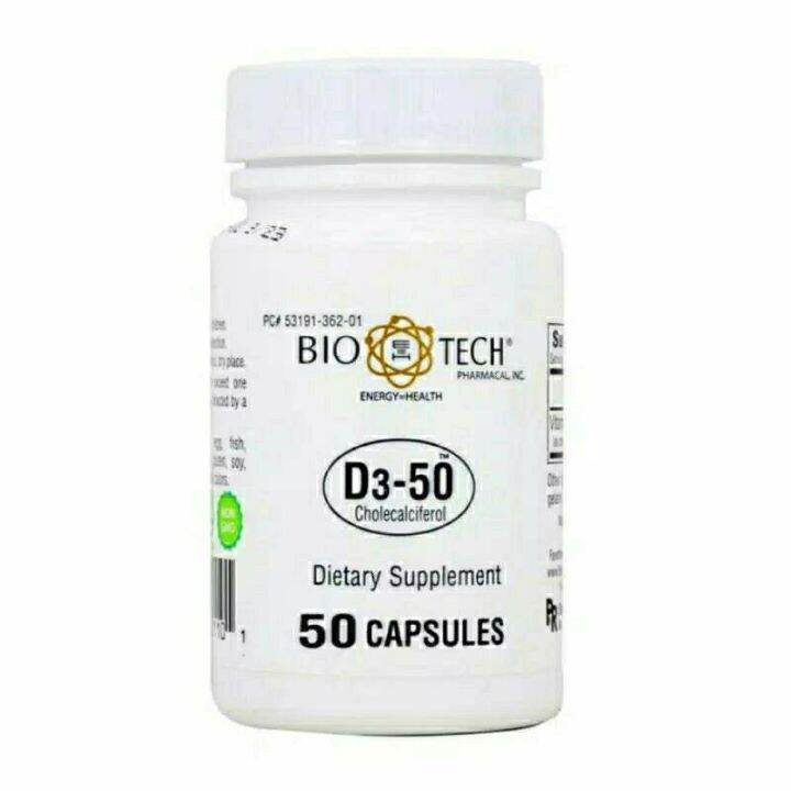 BIOTECH PHARMACAL ASLI VITAMIN D3-50 CAPSUL BIO-TECH ORIGINAL SUPLEMEN ...