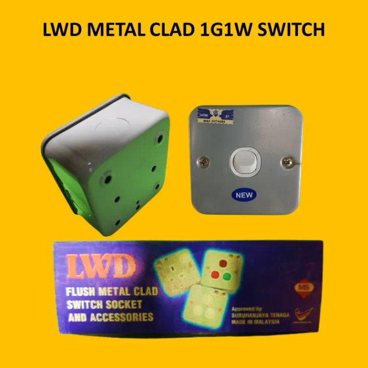 LWD METAL CLAD 1G1W SWITCH | Lazada