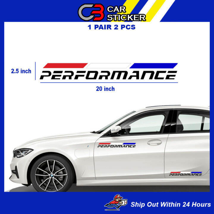 PERFORMANCE CAR STICKER / CS740 | Lazada