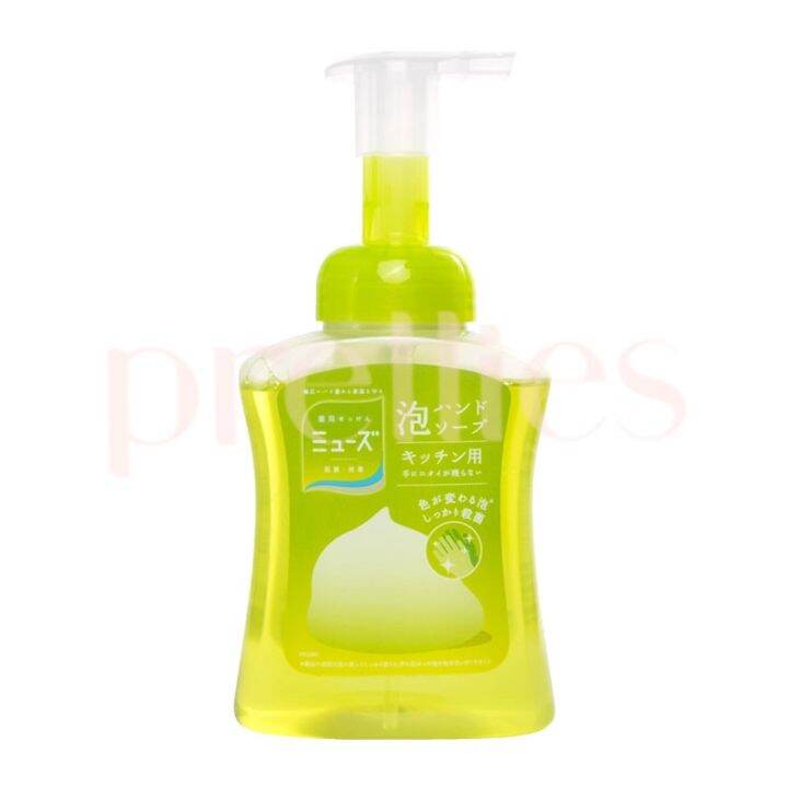 MUSE Antibacterial Discoloration Foam Hand wash 250ml (kitchen -Green ...