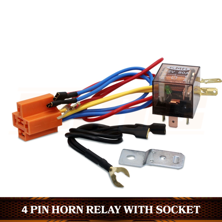HONDA CLICK 125i MOTORCYCLE HORN LED RELAY KMN UNIVERSAL 5PIN MINI ...