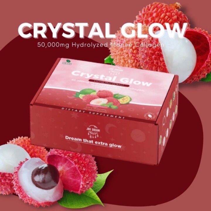 Crystal Glow Collagen Slimming Drink 10 sachets/Box 210G | Lazada PH