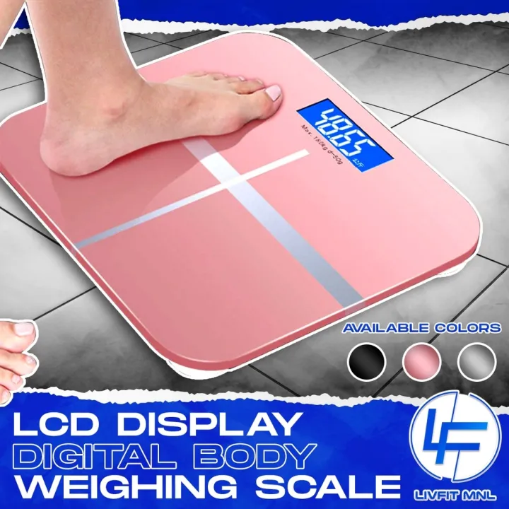 LFMNL LCD Weighing Scale for Human Digital Body Fat Weight Scale ...