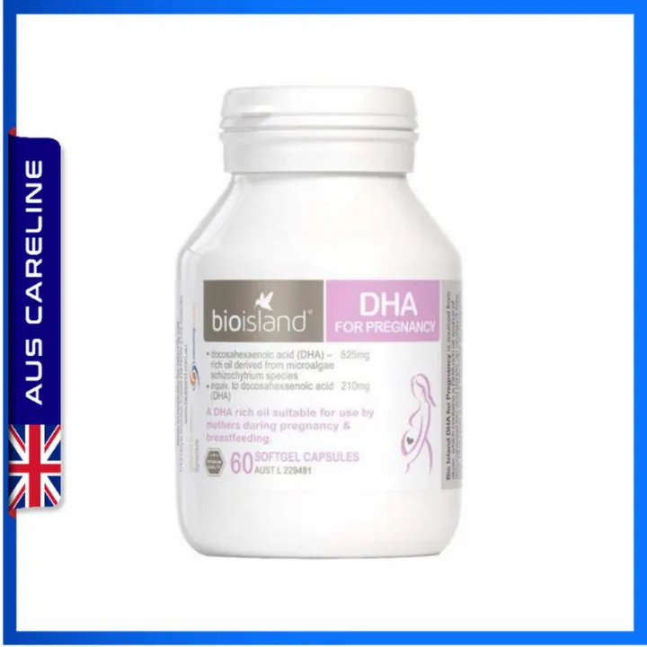 Bio Island DHA for Pregnancy 60 Softgel Capsules | Lazada