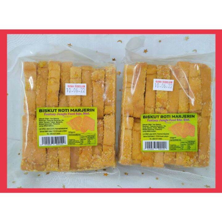 Biskut Roti Marjerin 120g (Ready Stock) | Lazada