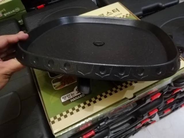 【v8EqSa7K】barbecue Samgy SET Portable Butane Stove and Hanaro Non stick ...