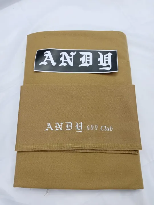ANDY 600 BILLIARD CLOTH FELT (BROWN) FOR BILLIARD TABLE / TAPETE NG ...