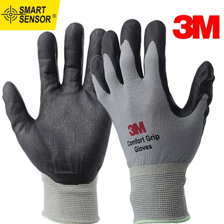 Smart Sensor 1คู่ที่จับสบายถุงมือยางไนไตรล์ถุงมือกันลื่นถุงมือป้องกัน ...