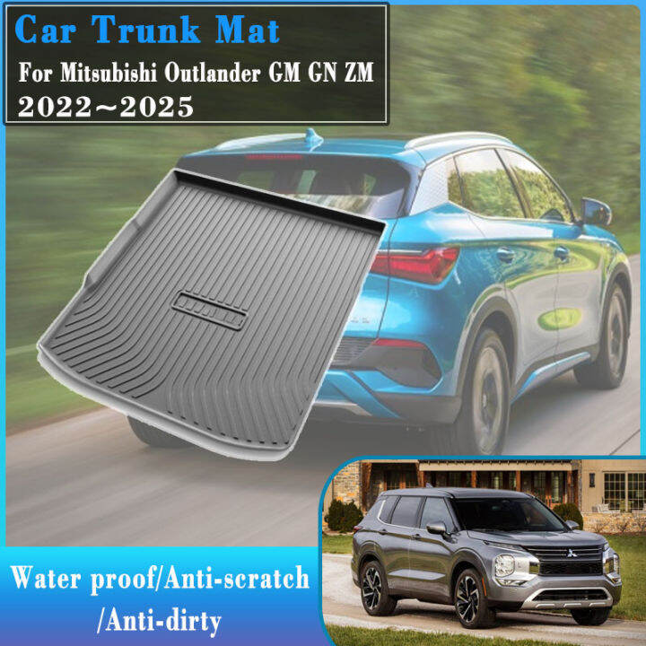รถ Trunk Storage Pads สำหรับ Mitsubishi Outlander GM GN ZM 2022 2023 ...