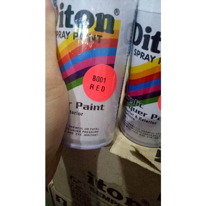 Pilok pilox diton stabilo red 8001 150cc stabilo merah 150cc | Lazada ...