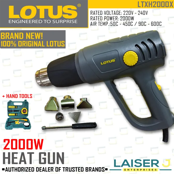 Lotus Heat Gun 2000W LTXH2000X NEW MODEL with Free Hand Tools •100% ...