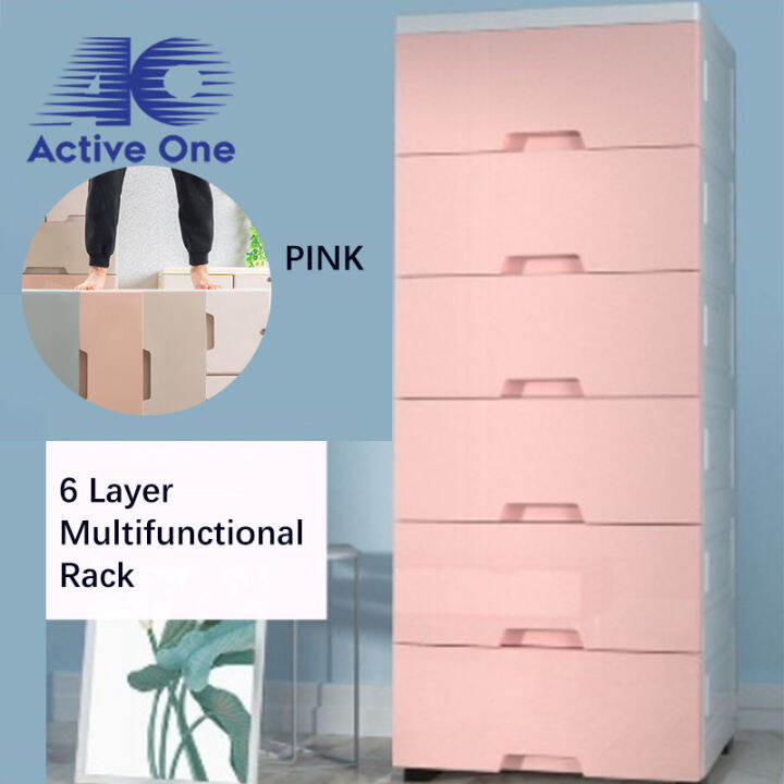 ACTIVEONE Multifunctional 6 Layer Big Capacity Storage Modern Design ...
