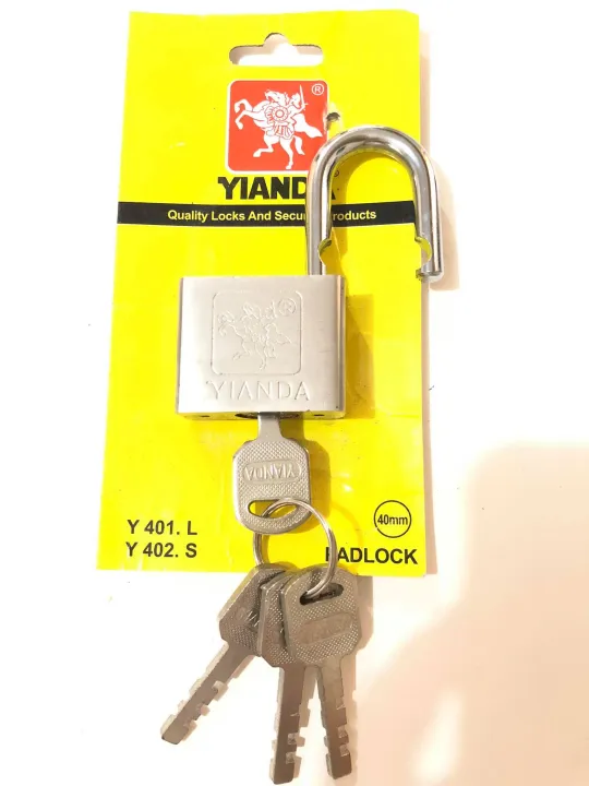EASTMAN1PC YIANDA PADLOCK (30MM, 40MM, 50MM, 60MM) Home Security Anti ...