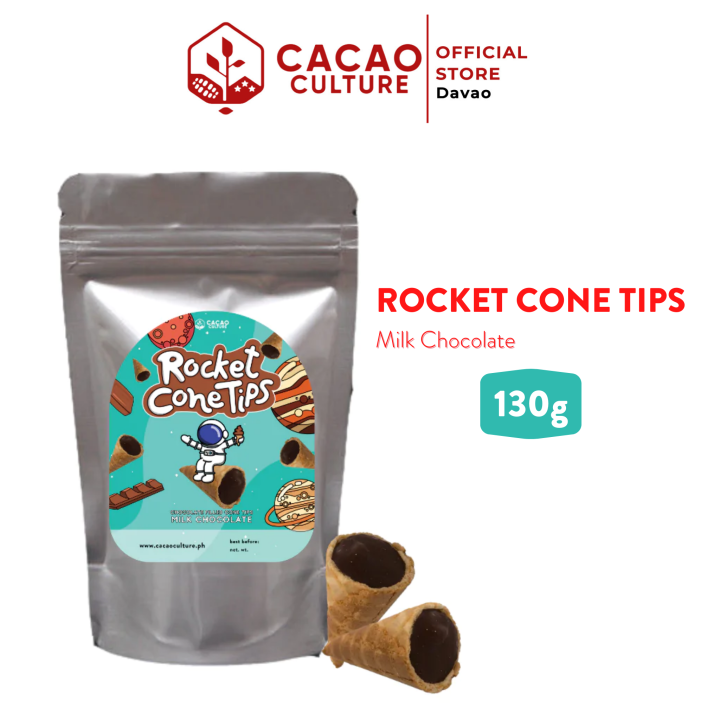 Cacao Culture - Rocket Cone Tips Milk Chocolate 130g | Lazada PH
