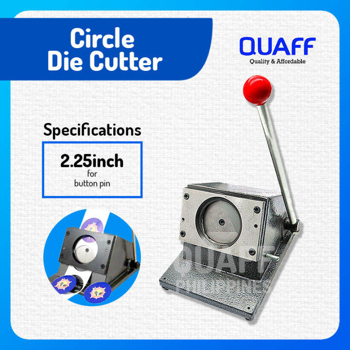 QUAFF Circle Die Cutter 2.25inches for Button Pin | Lazada PH