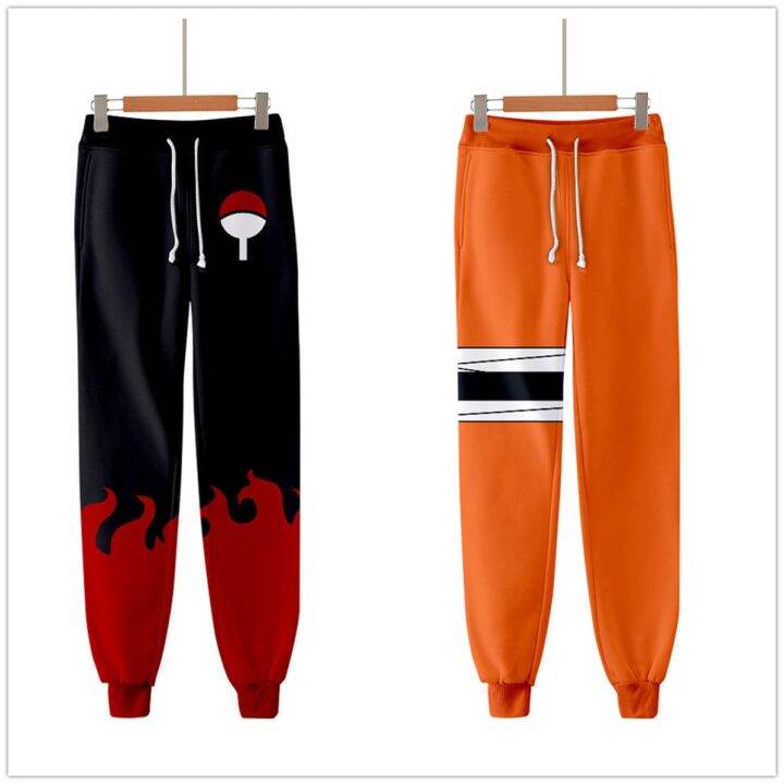 Naruto Akatsuki 3D Printed Track Pants Itachi Uchiha Boys Student Anime ...