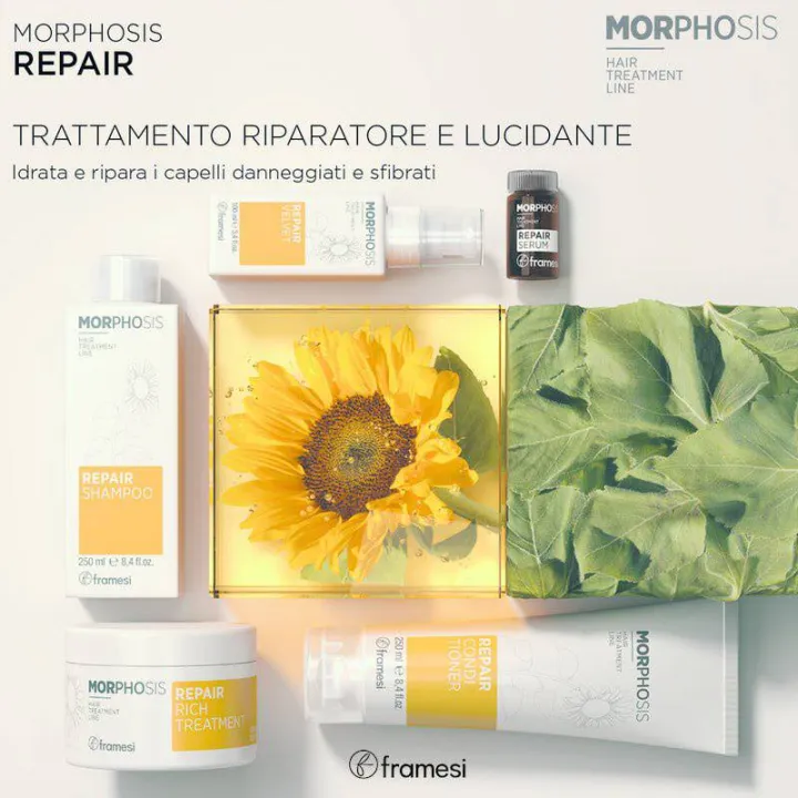 Framesi Morphosis Repair shampoo / Conditioner / mask / treatment ... Framesi Morphosis Repair shampoo / Conditioner / mask / treatment ...