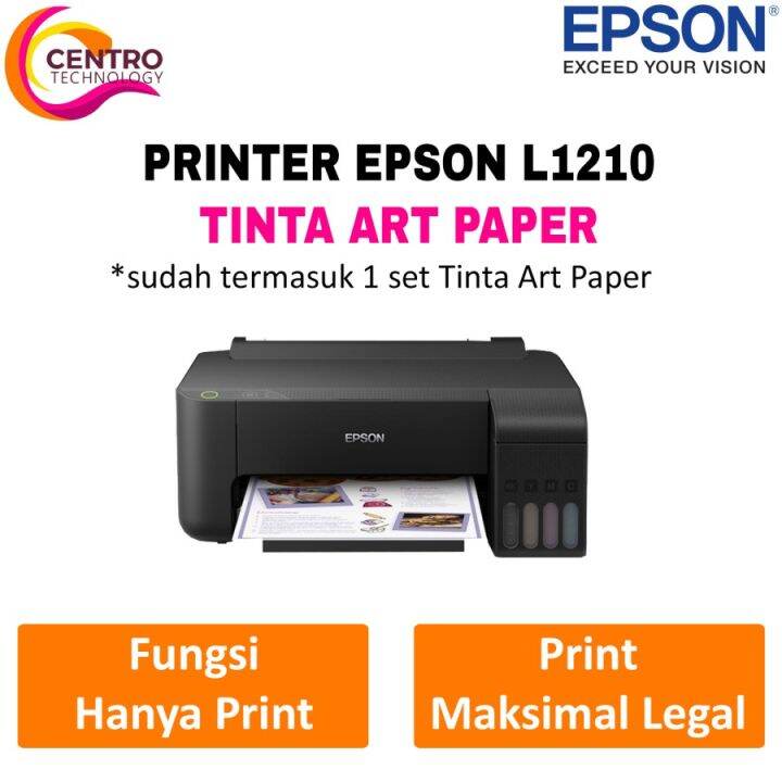 Printer Sablon Epson Inkjet Ukuran A4 Upgrade Tinta Artpaper/Art Paper ...