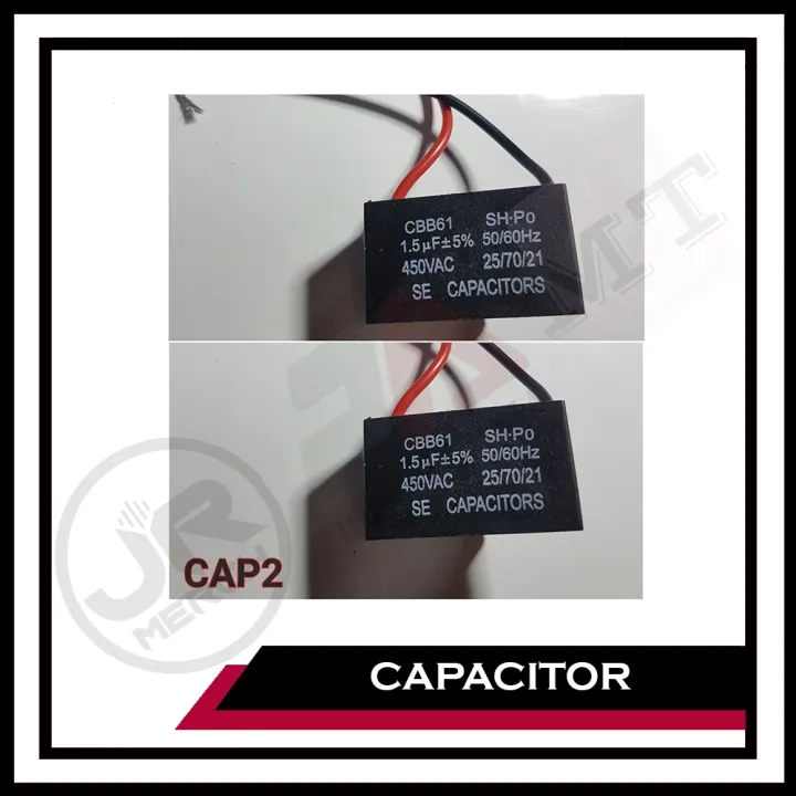 FAN CAPACITOR 1.5uf (CAP2) SOLD PER PC | Lazada PH