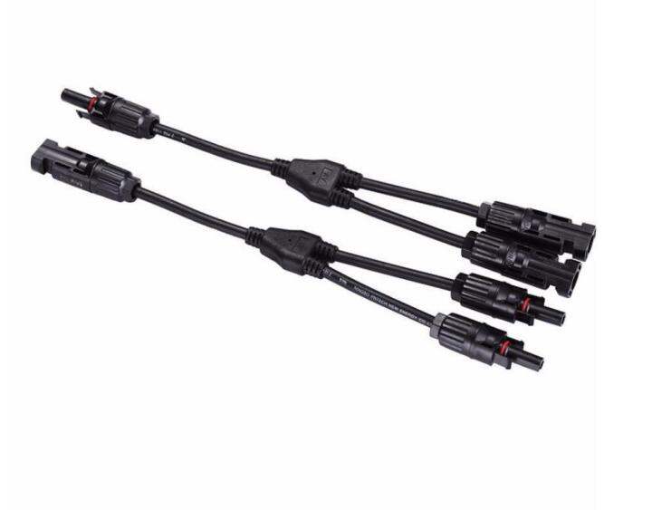 MC4 Y Branch parallel connect 2 branch Electrical Solar 30A 1000V MC4 ...