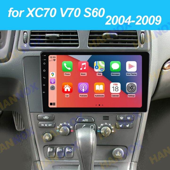 【YF】 for Volvo XC70 V70 S60 9inch Touchscreen Android System Car Multimedia Player GPS ...