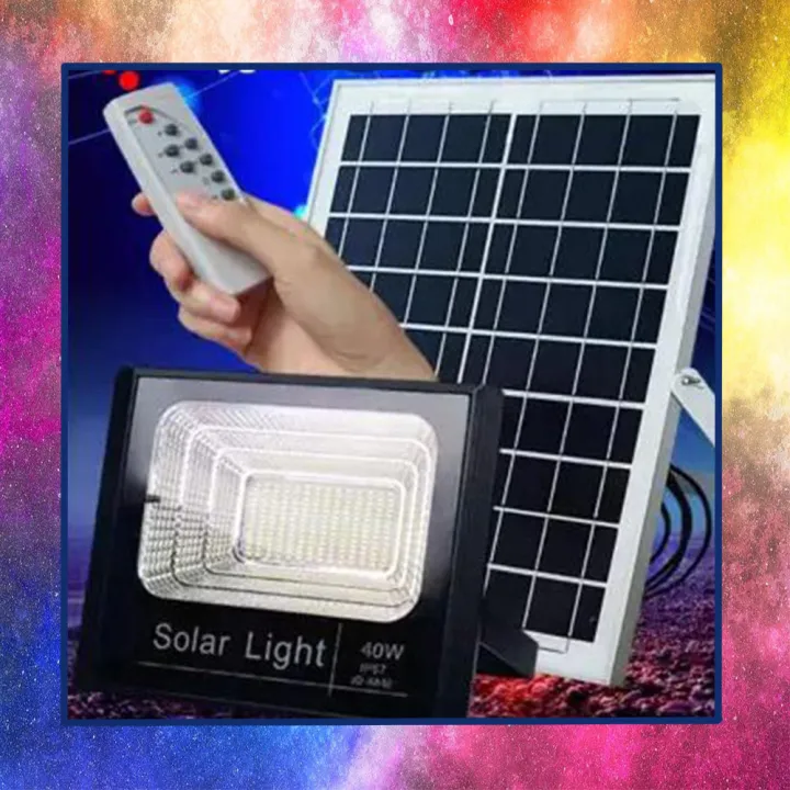 Heavy Duty Solar Light 40W IP67 JD-8840 | Lazada PH