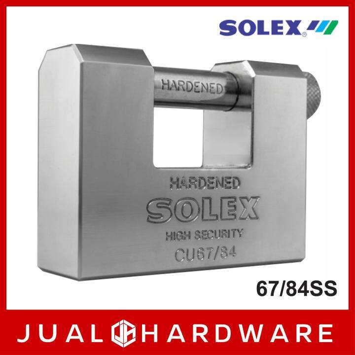 SOLEX Padlock CU67/84 | Lazada