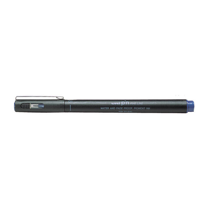 UNI ปากกาหัวเข็ม PIN 01-200 BLUE น้ำเงิน | Lazada.co.th