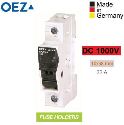 Fuse Holder 1 pole / กระบอกฟิวส์ DC 1000V - OEZ (Made in Germany ...